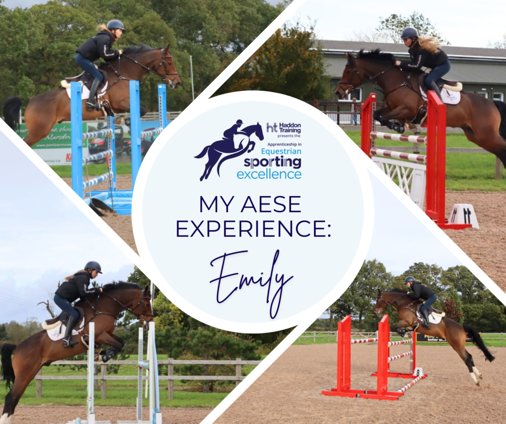 Emily's AESE Journey: A Showjumper’s Path to Excellence - Haddon Training