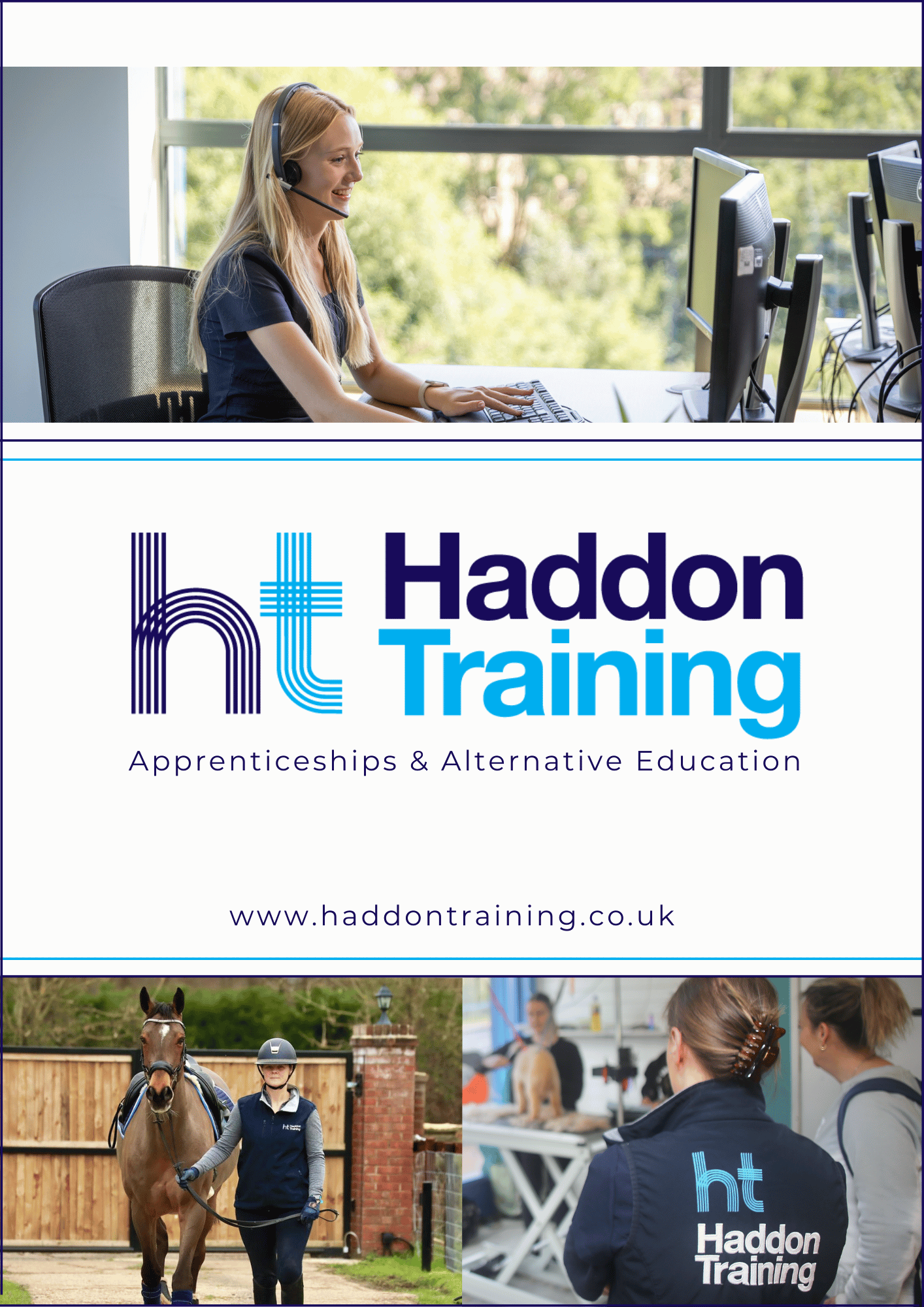Prospectus - Landing page - Haddon Training